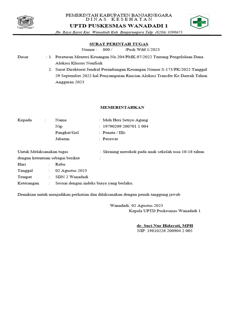 SPPD 2022 Desi Bok Kunjungan Rumah | PDF