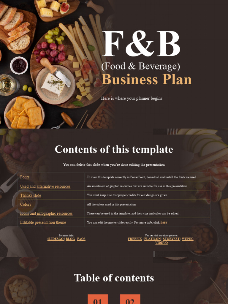Fb Food Beverage Business Plan | PDF | Marketing | Planets