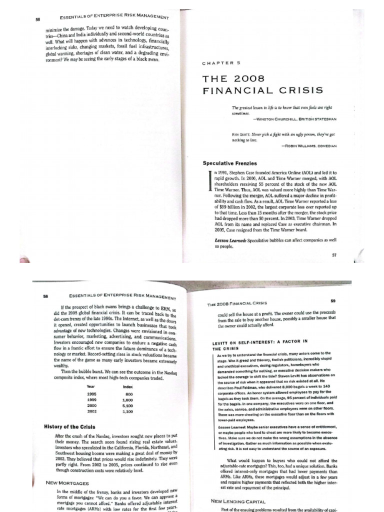 Risk Management Chapter 1 | PDF Risk Management Chapter 1 | PDF