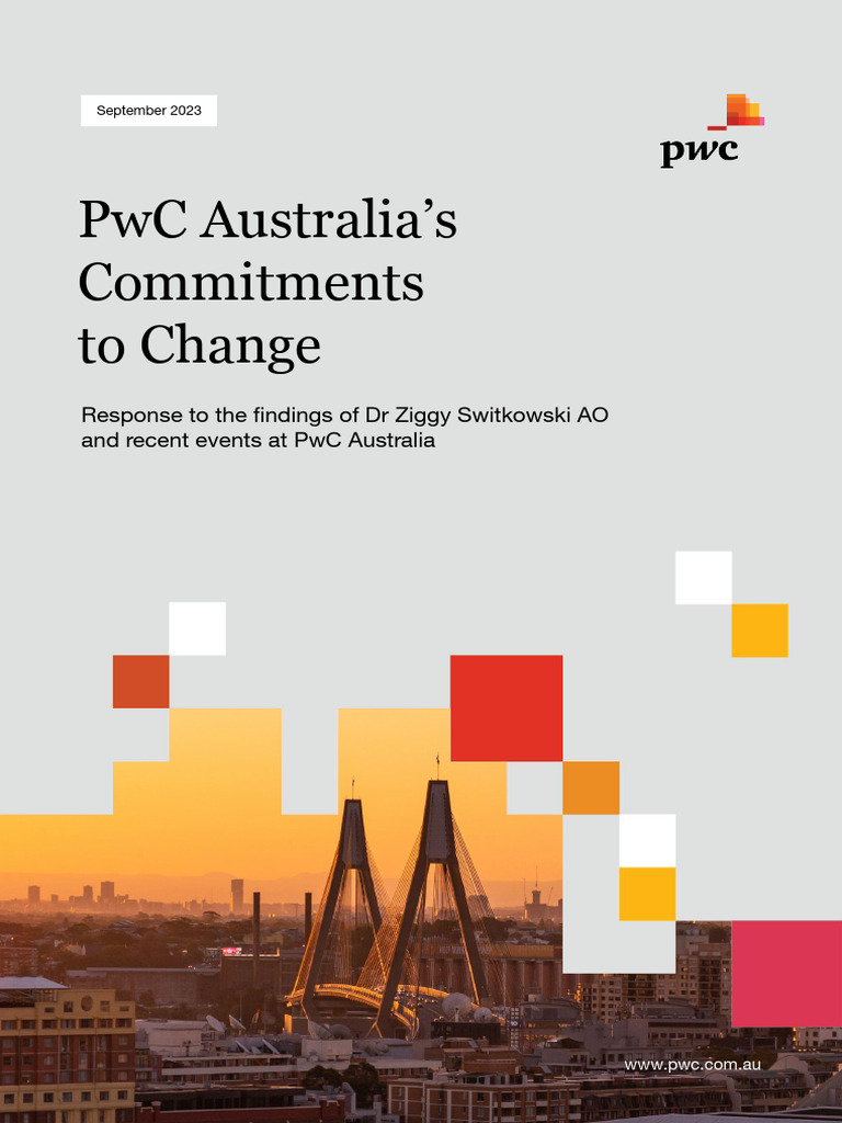 PwC Australia's Governance Reform Plan | PDF | Governance | Leadership