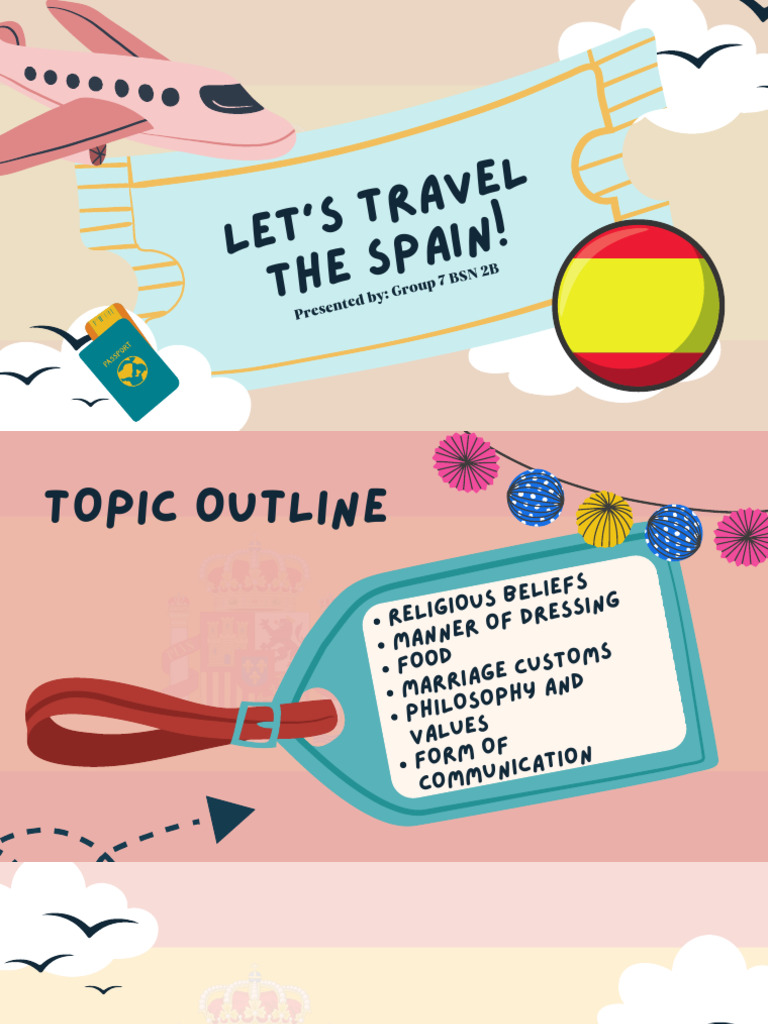 Lets Travel The Spain | PDF