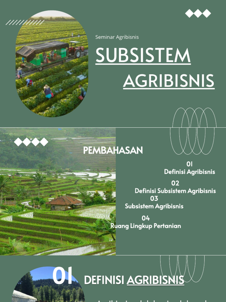 Pengantar Agribisnis | PDF