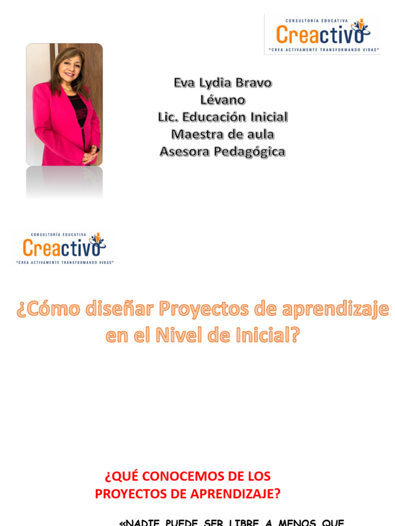 Proyecto de Aprendizaje | PDF