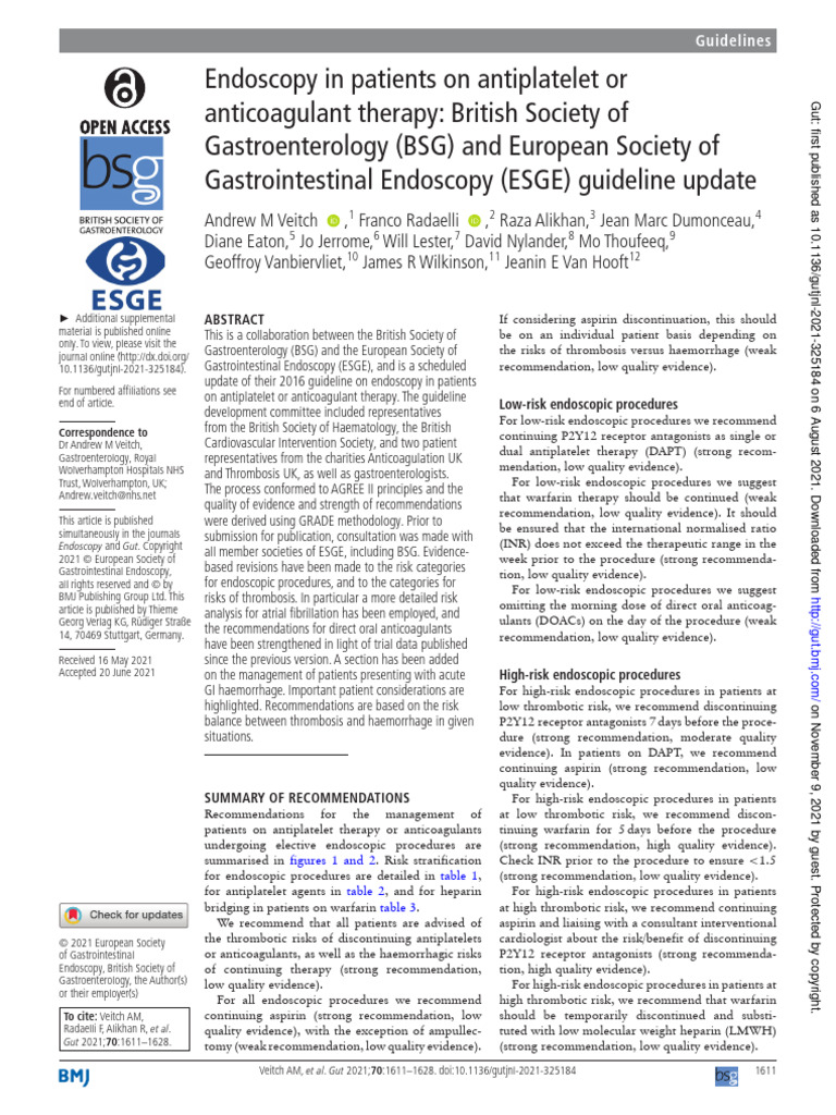 Antikoagulan Endos | PDF