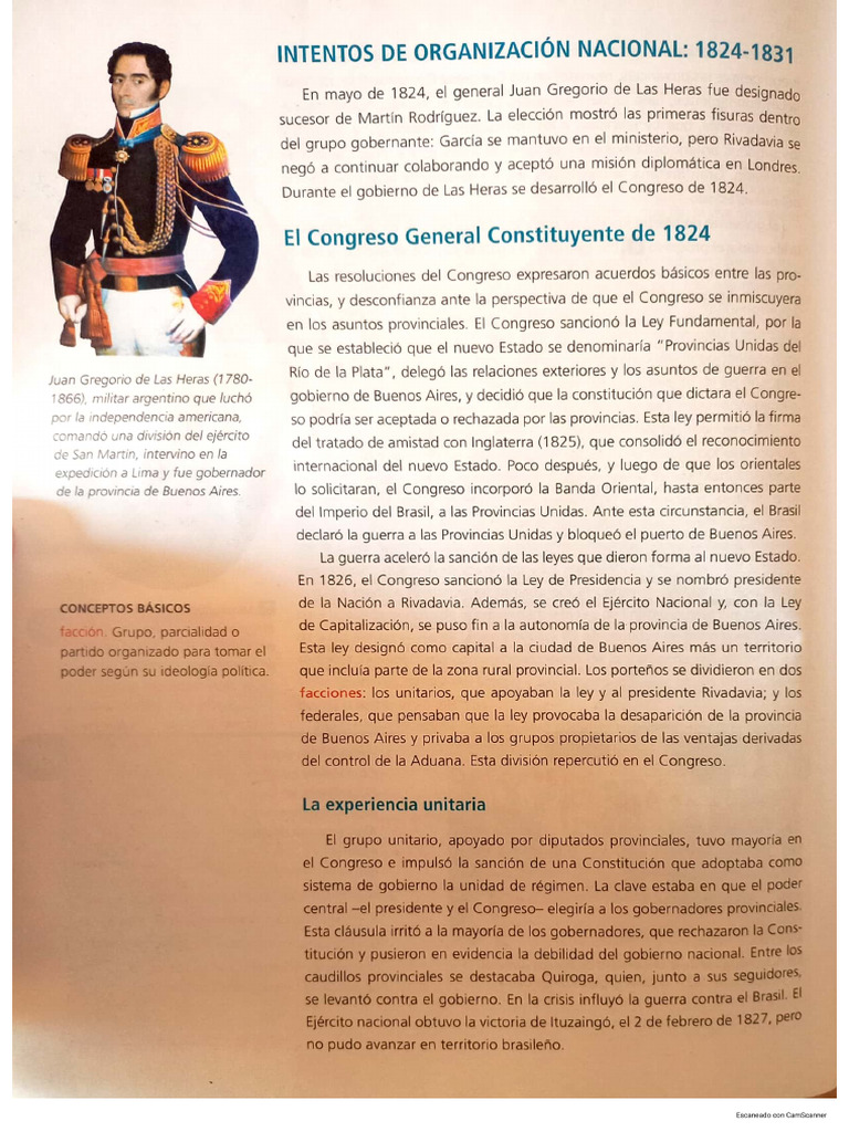 El Congreso Contituyente de 1824 | PDF