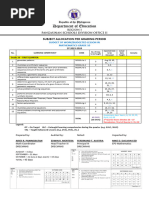 G10 Math Q1-Week 3-Geometric Sequence | PDF | Sequence | Multiplication