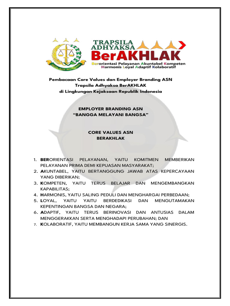 Berakhlak | PDF Berakhlak | PDF