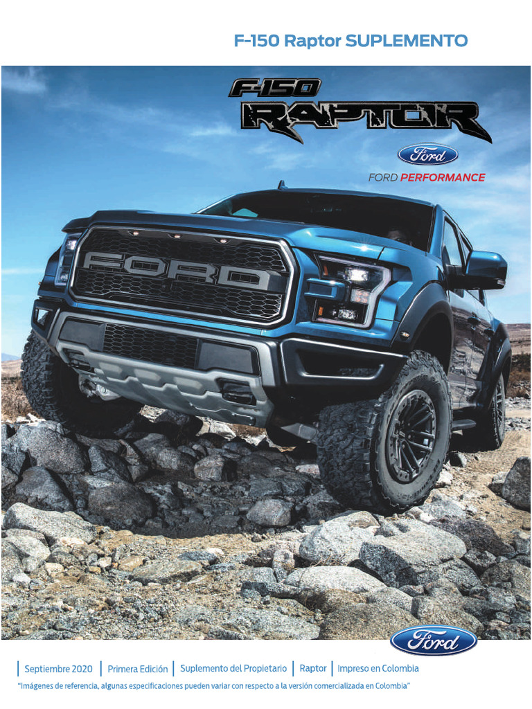 Manual Seguridad Ford F-150 Raptor | PDF
