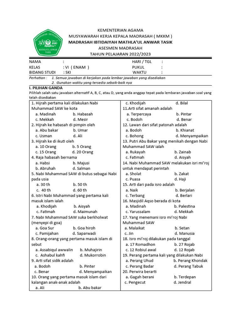 C0VER (2) SKI Kls 6 | PDF