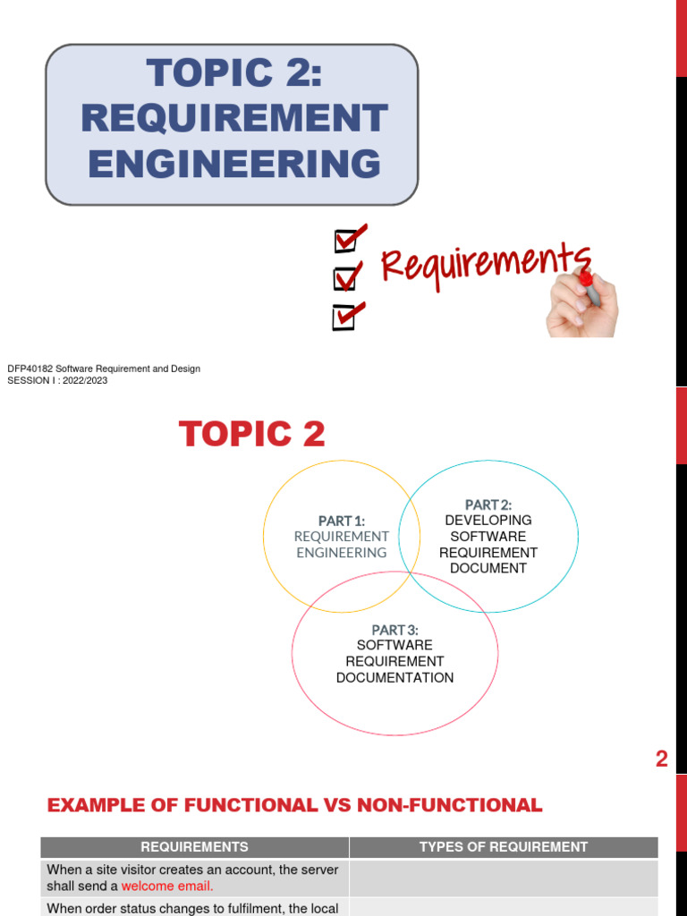 Class4 - 02topic 2 Requirement Engineering (Part 1) | PDF ...