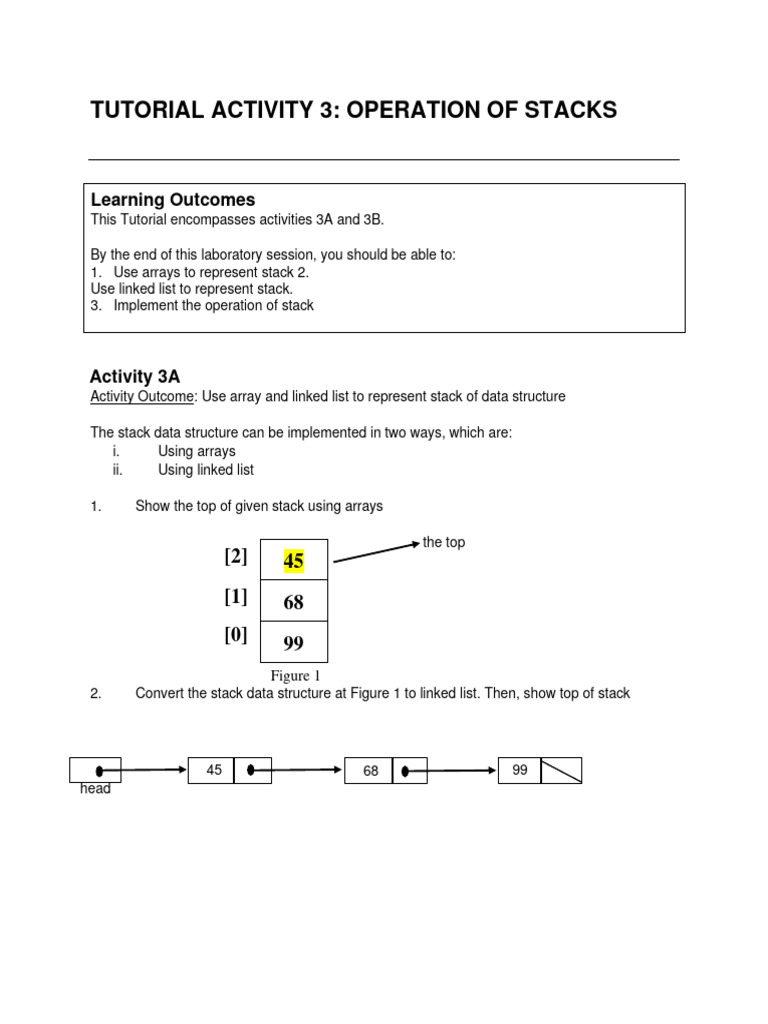 Tutorial Activity Stack | PDF
