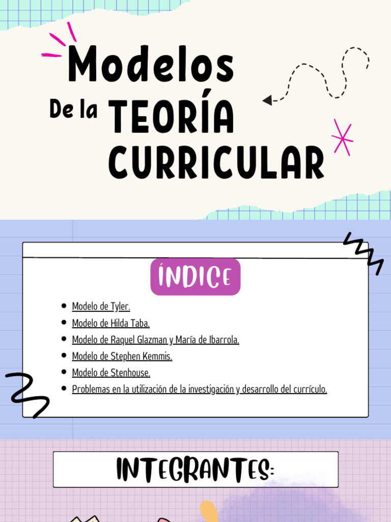 Modelos Curriculares | PDF