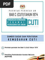 Borang Cuti | PDF