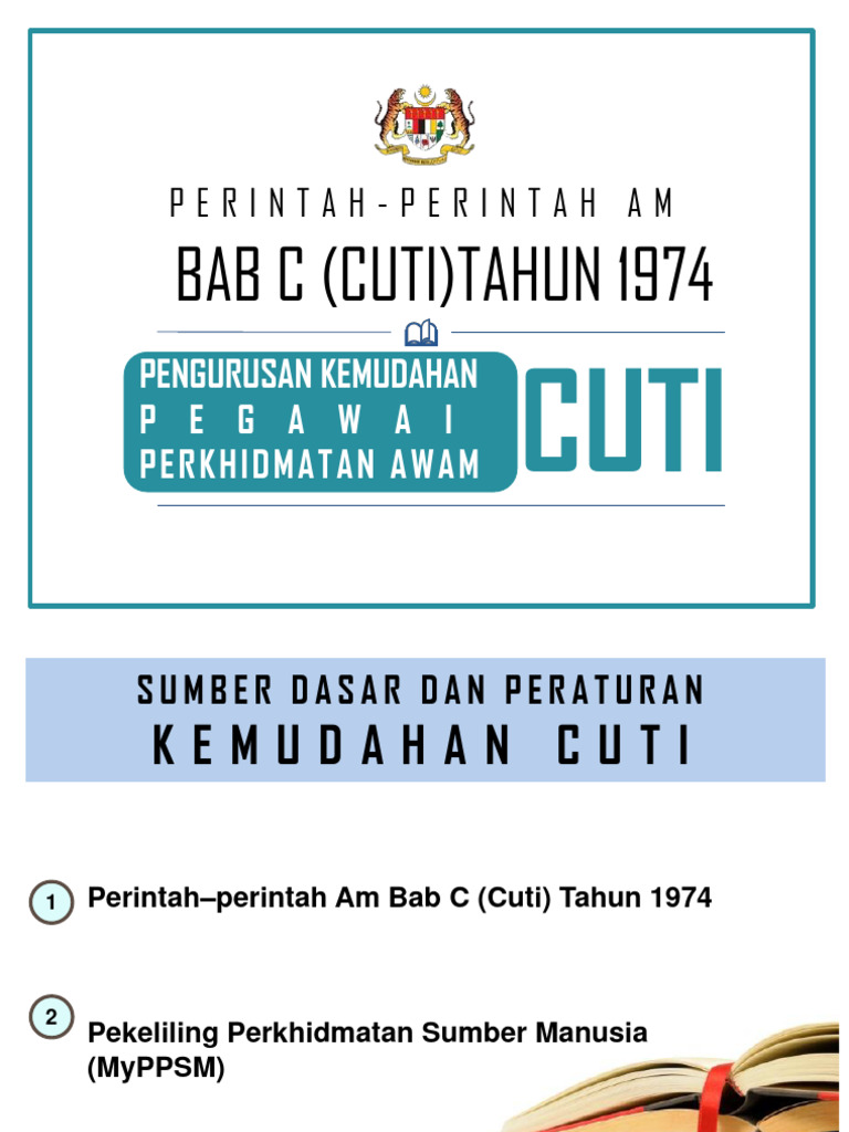 Silde Cuti JPA - 2023 | PDF Silde Cuti JPA - 2023 | PDF