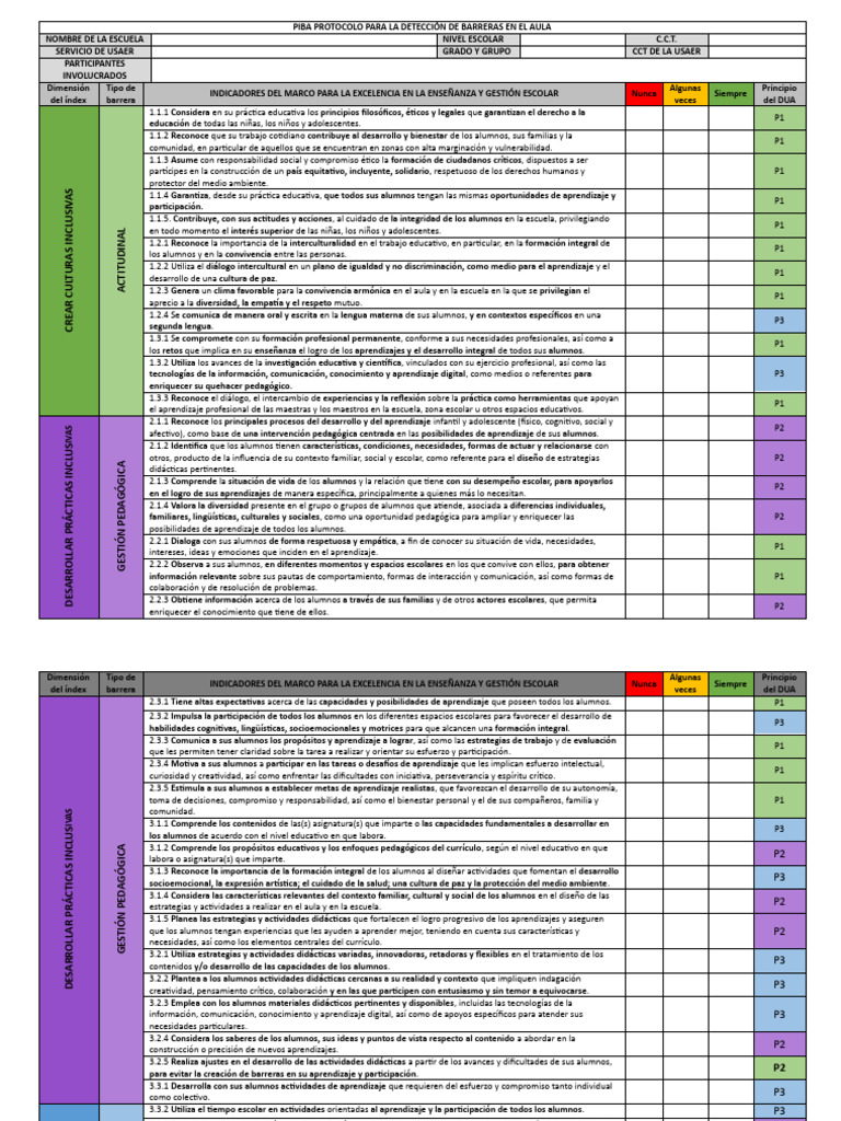 PIBA PROTOCOLO Word | PDF