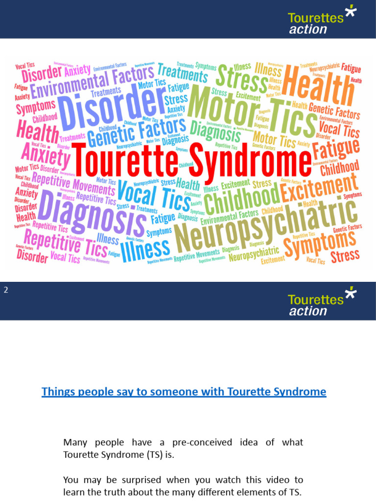 High School Presentation For Children Final Version | PDF | Tourette Syndrome | Diseases And ...