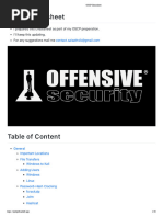 OSCP Cheatsheet | PDF
