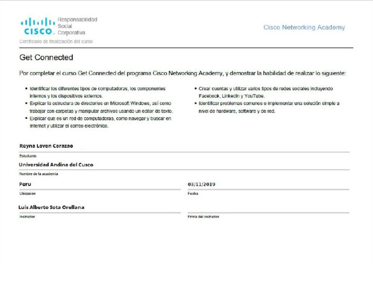 Reyna Lovon-Get Connected | PDF