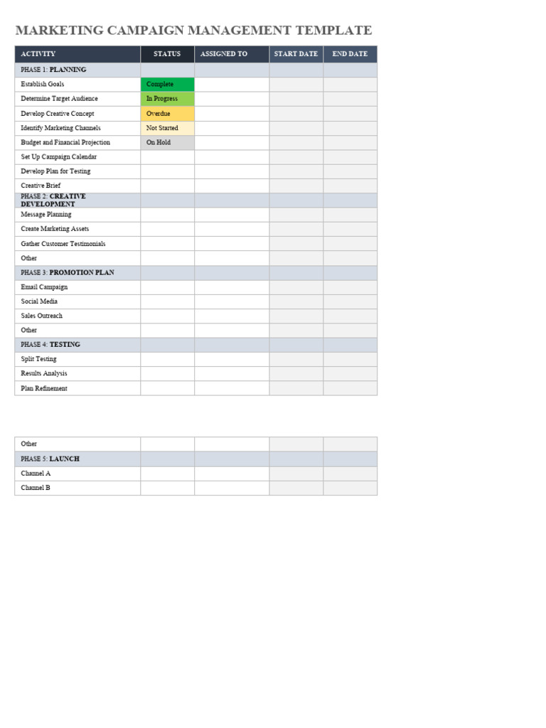 IC Marketing Campaign Management 10764 | PDF