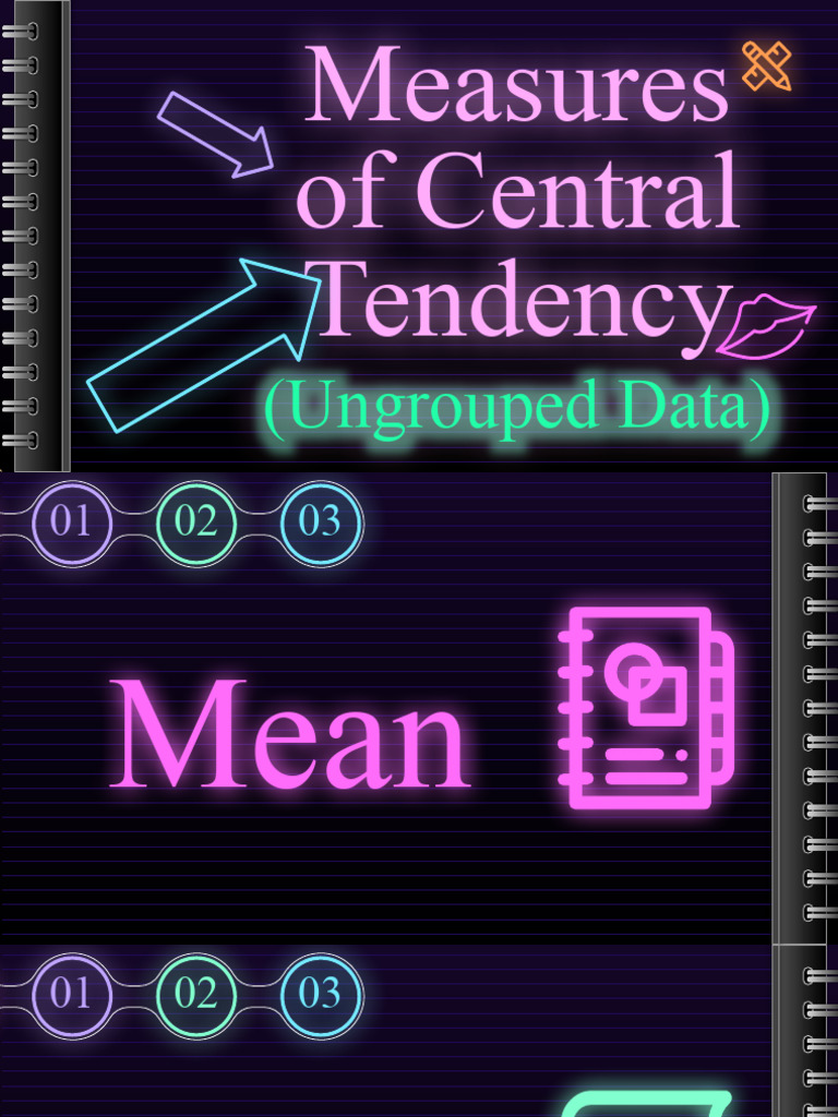 Measures of Central Tendency Ungrouped | PDF