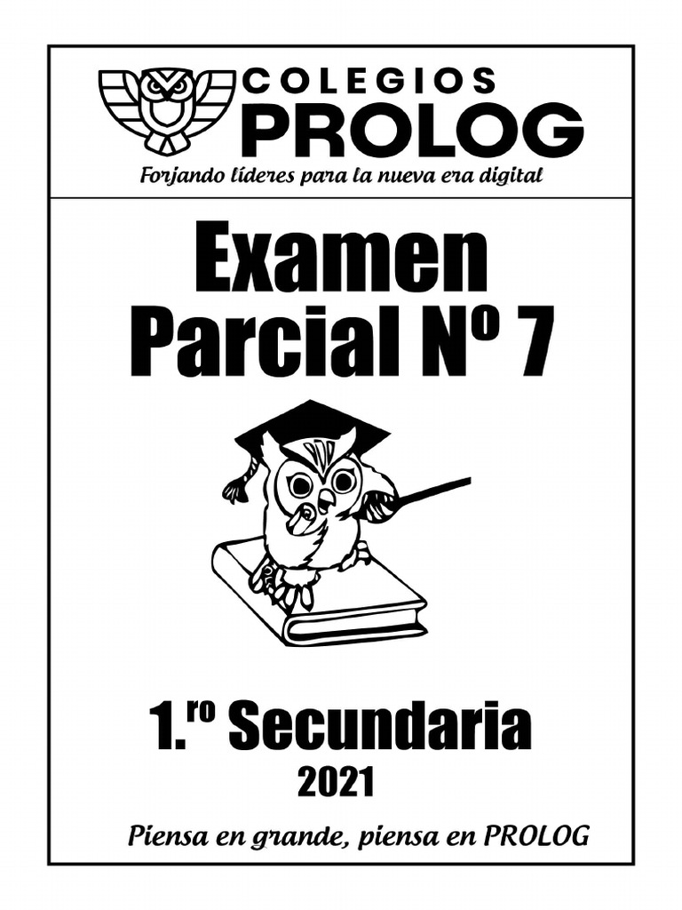 7 - Exa - Parcial - 2021 - 1sec | PDF