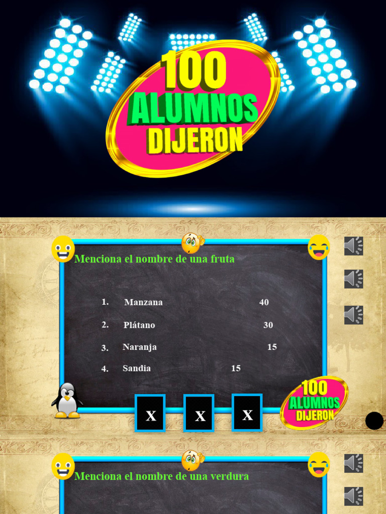 1 y 2 100 Alumnos Dijeron... | PDF