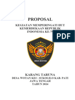 (Draft) Proposal Hut Ri Ke-78 | PDF