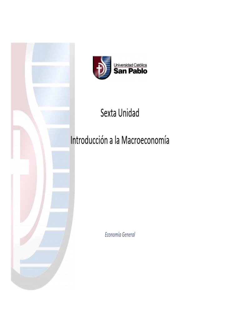 MOD 01 Introducción A La Macroeconomia | PDF | Producto Interno Bruto | Macroeconómica