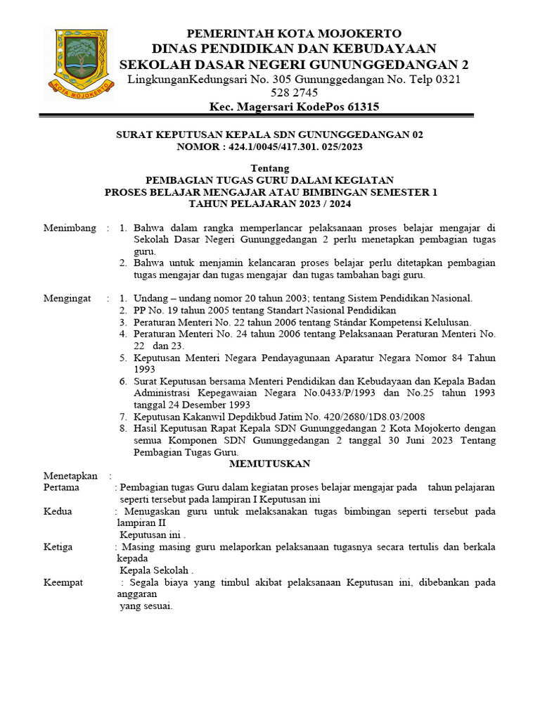 Keputusan SDN Gg2 SMT 2 2021-2022 | PDF