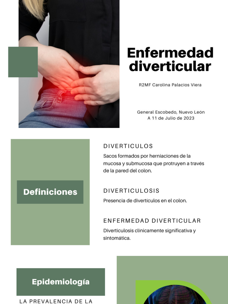 Enfermdad Diverticular | PDF | Enfermedades y trastornos | Ciencias de la Salud
