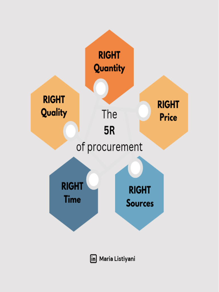 5 Rights of Procurement Explained | PDF