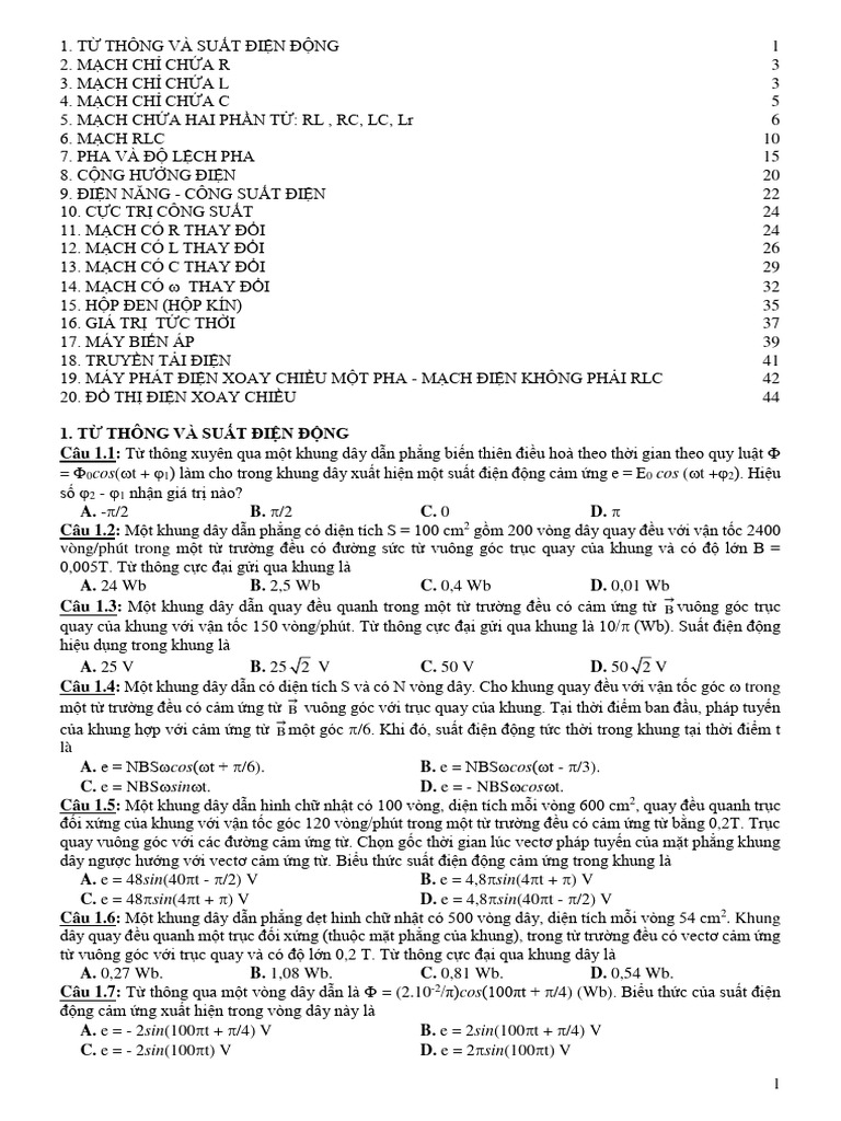 12.03.dien Xoay Chieu | PDF