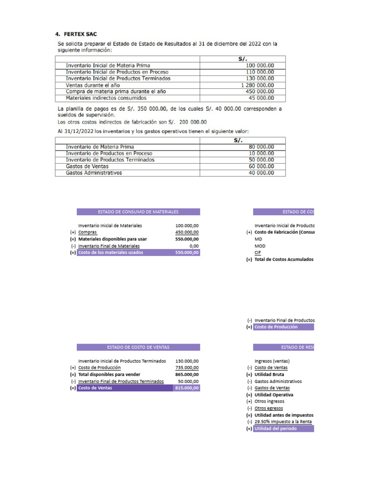 3,4,5 Y 7.xlsx - Ejercicio 4 | PDF