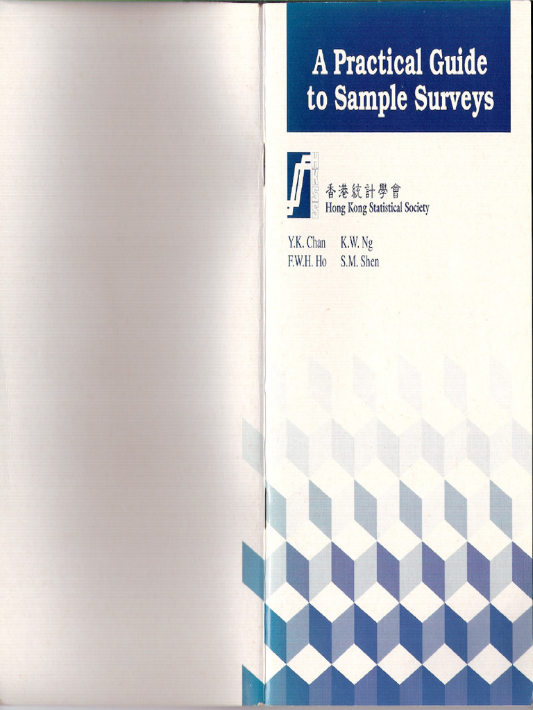 A Practical Guide to Sample Surveys | PDF