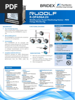 Liebert RDU-A G2 Monitoring Solution | PDF | Sensor | Computer Engineering