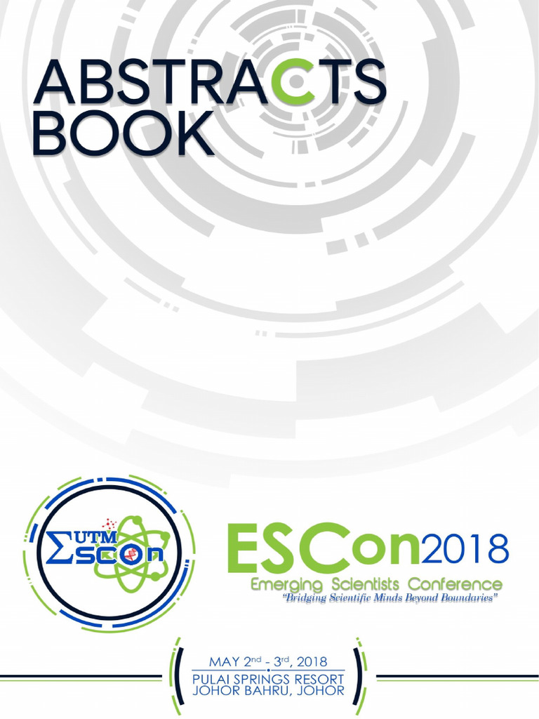 ESCon 2018 - Abstract Book | PDF
