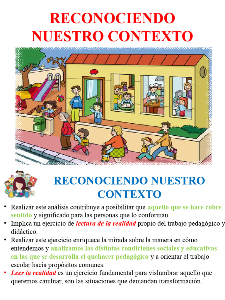Reconociendo Nuestro Contexto | PDF