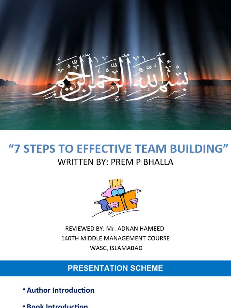7 Steps To Creative Teambuilding | PDF