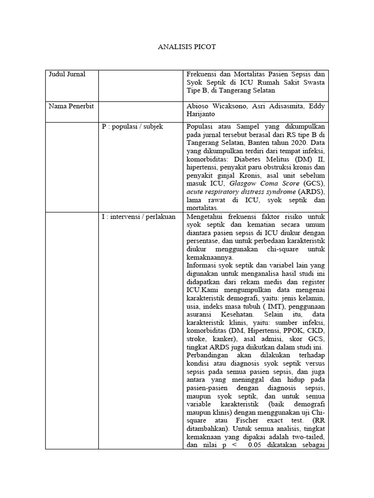 Analisis Picot | PDF