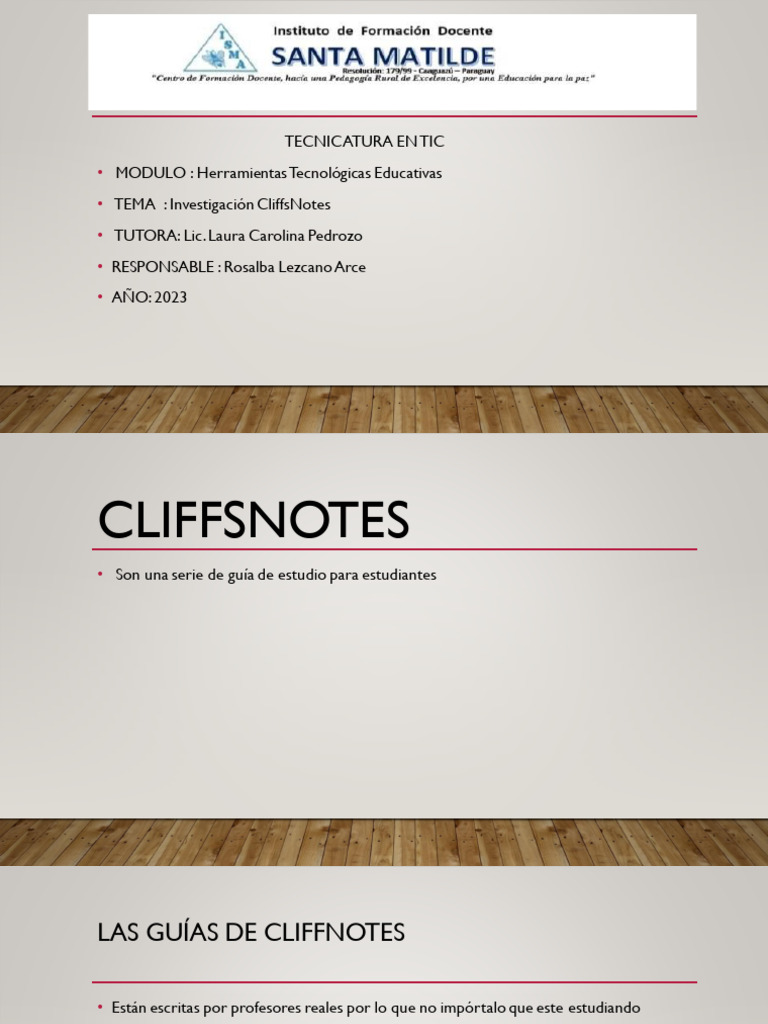 Cliffs Notes | PDF