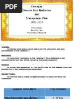 BDRRM Plan 2025 2027 v5 - 1 | PDF | Hazards | Risk