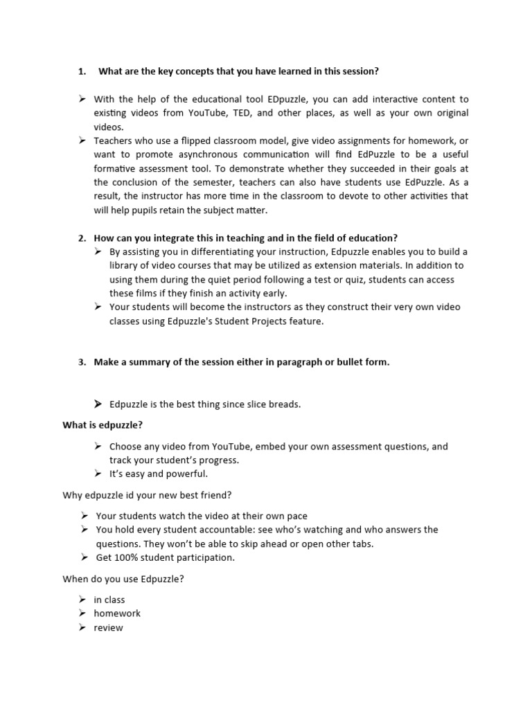 The Art of Authentic Virtual Student Engagement With Edpuzzle | PDF