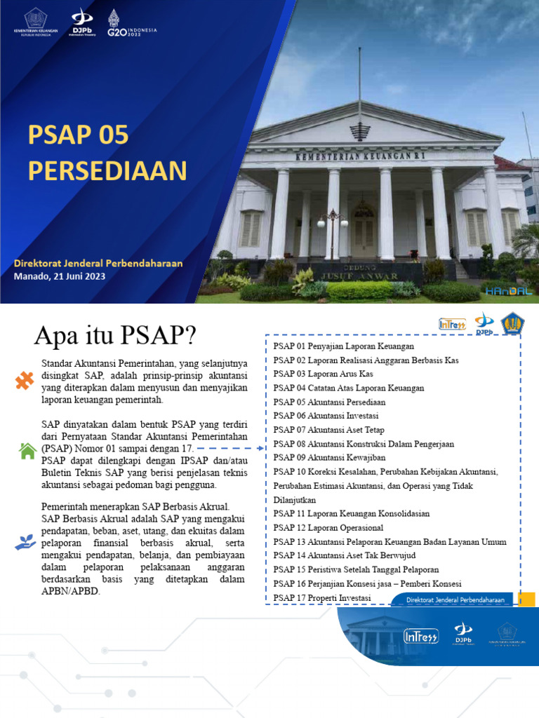 Slide PSAP 05 Persediaan | PDF