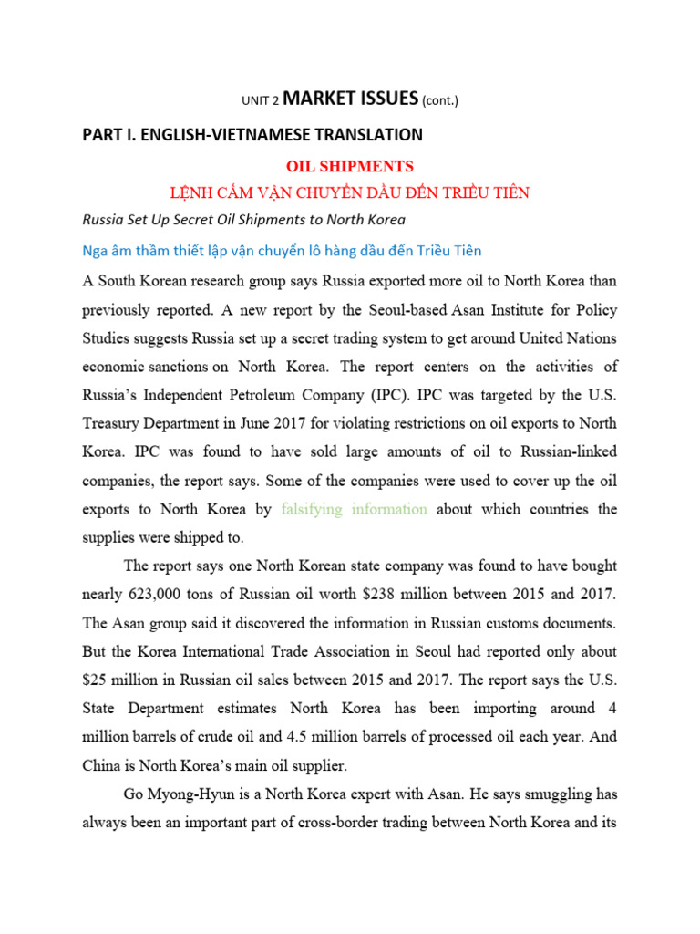 Unit 2 Market Issues (Conti) | PDF