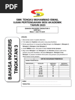 Kertas Soalan English Form 2 - Up1 2024 | PDF | Camera