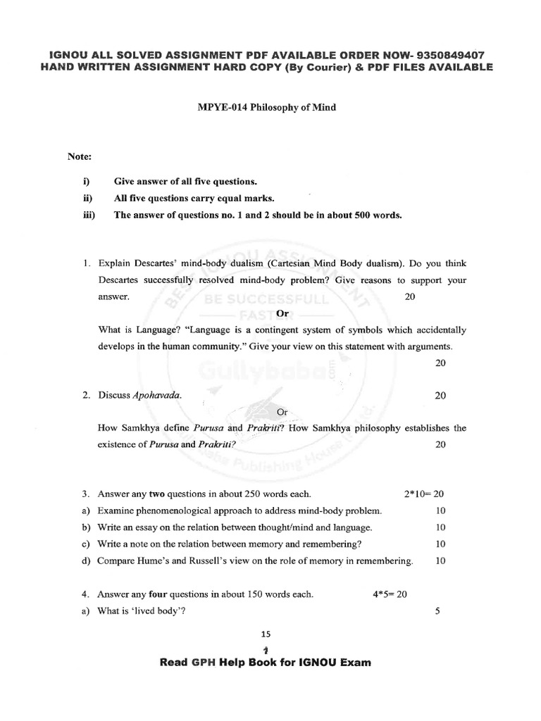 MPYE 14 English December 2023 June 2024 | PDF