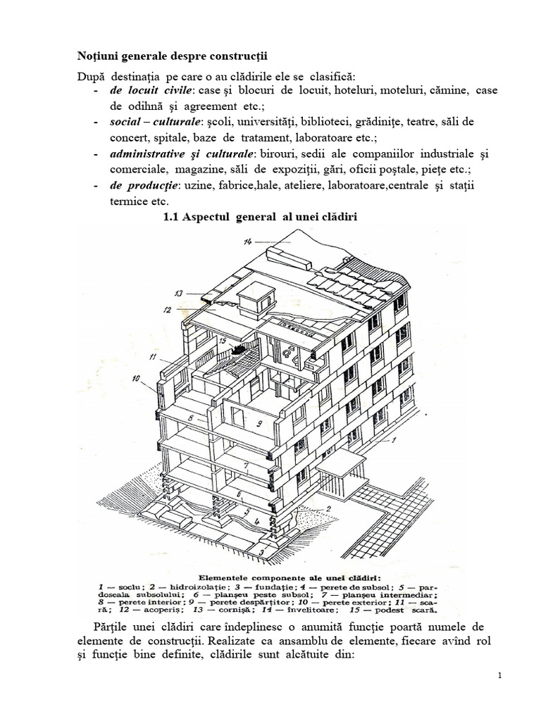 Elementele Constructive | PDF