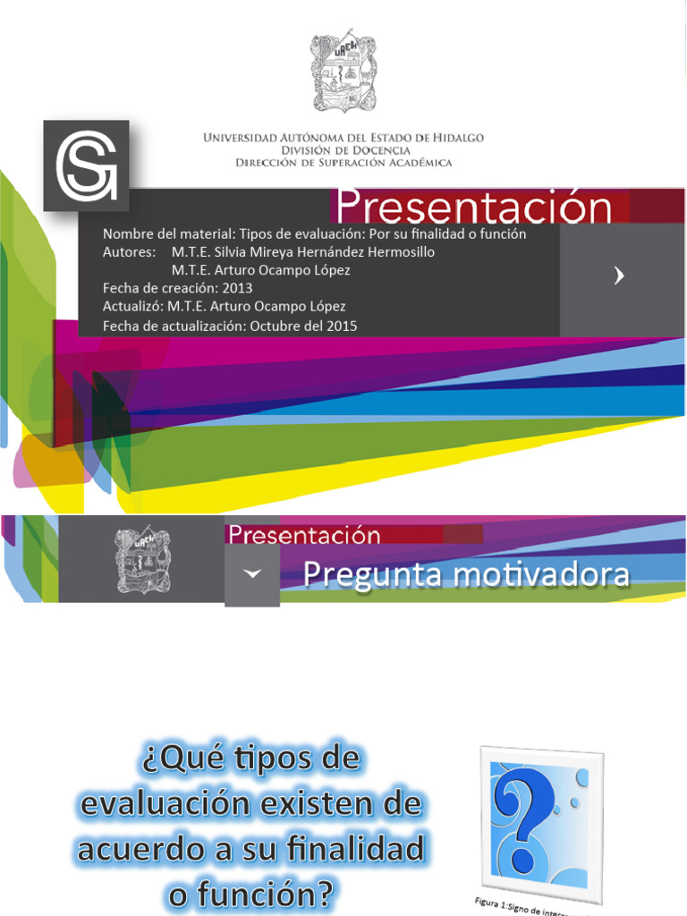 PE T5 U1 TiposEvaluacion | PDF