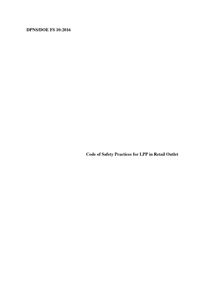 DOE Standard Gas Station | PDF