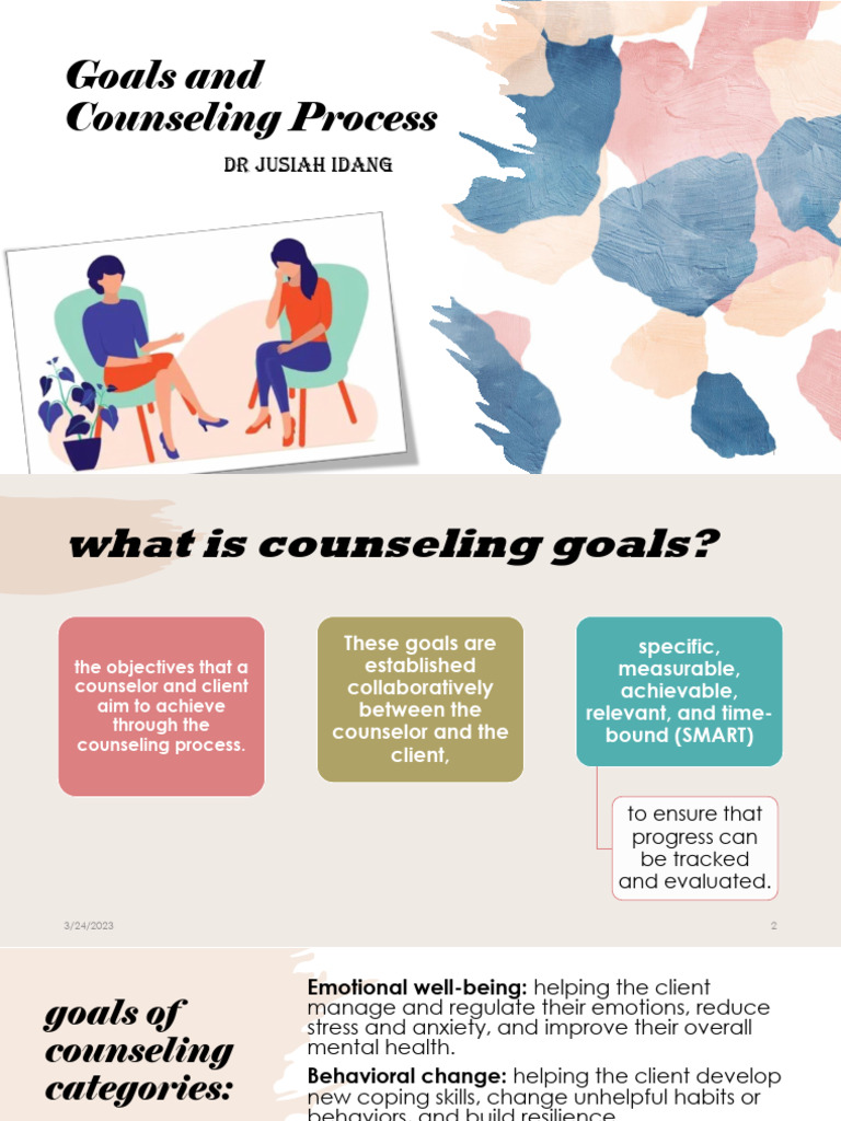 Goals and Counseling Process | PDF